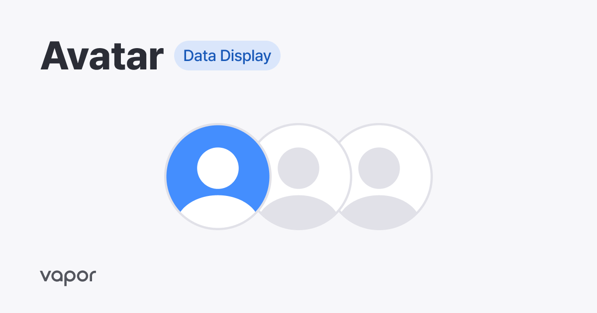 Avatar - Vapor UI